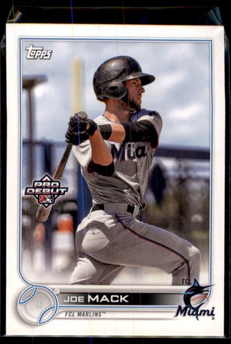 2022 TOPPS PRO DEBUT JOE MACK FCL MARLINS #PD-159 | eBay