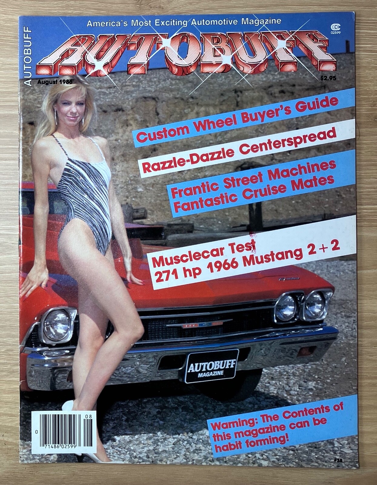 Autobuff Magazine Aug 1986 Cars & Sexy Ladies High Grade Hot Rods Babes vf/nm | eBay