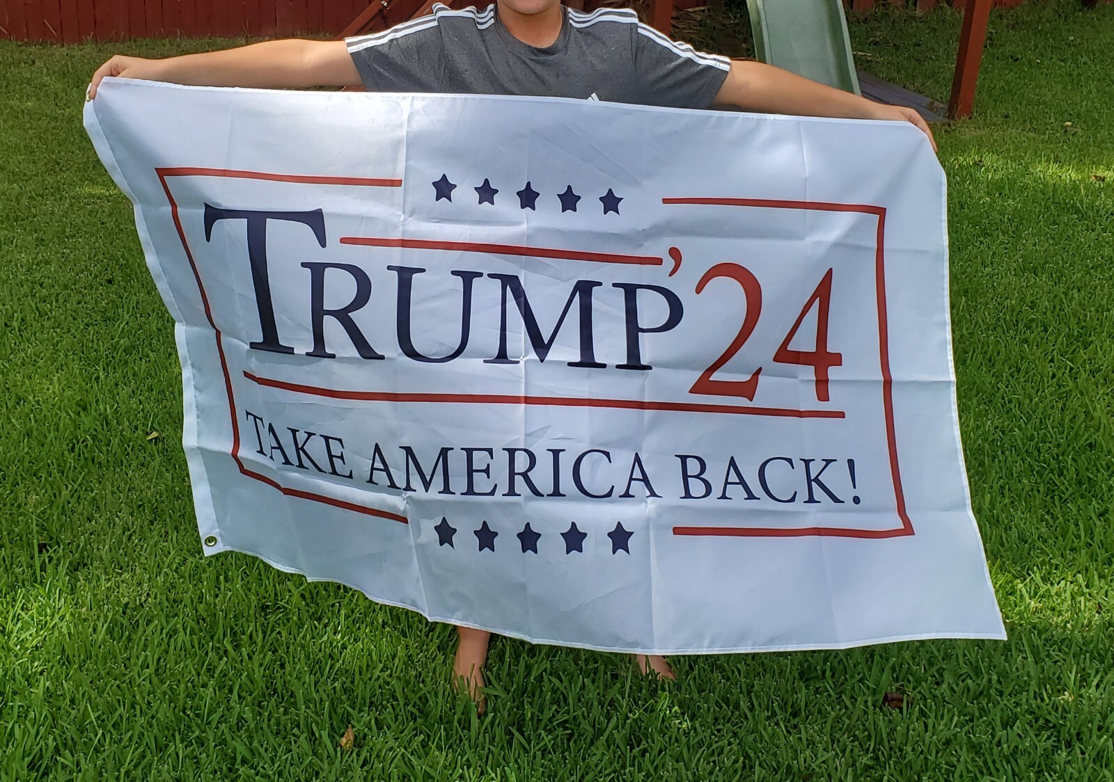 Trump 24 "Take America Back" MAGA 3x5 Flag Donald Trump | eBay