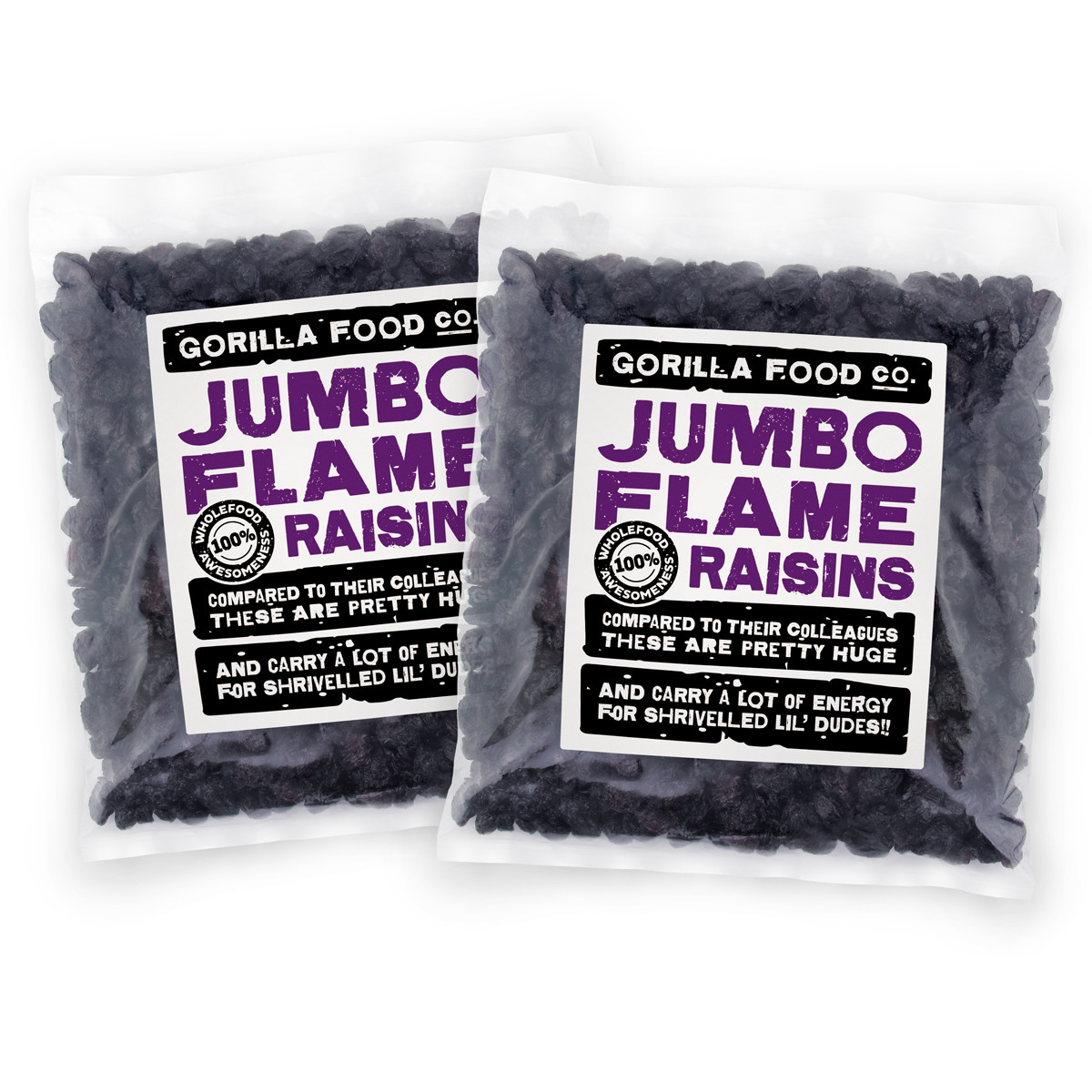 Gorilla Food Co. Jumbo Flame Raisins Black Seedless - 200g-5kg | eBay UK