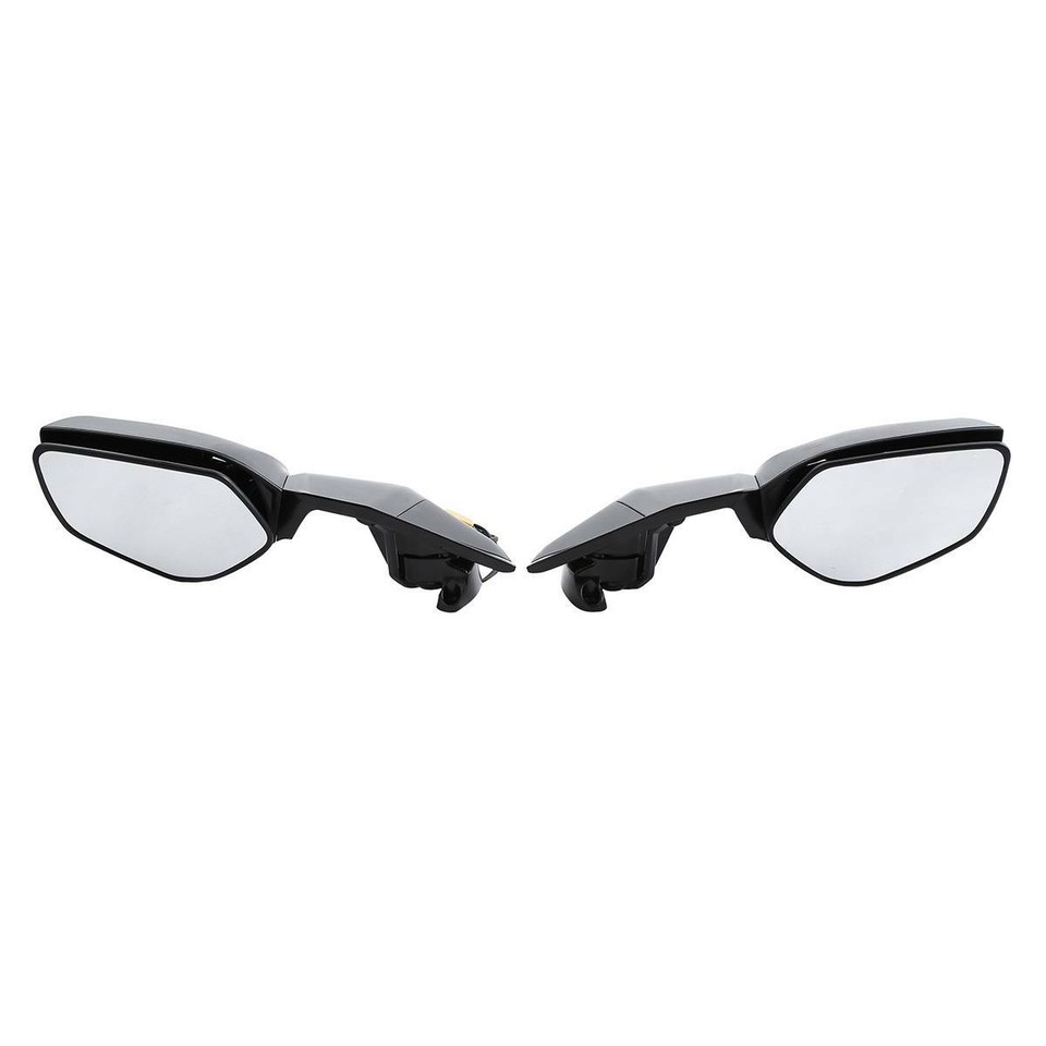 Rearview Mirrors LED Turn Signal Fit For Kawasaki NINJA H2 2015-2024 H2 ...