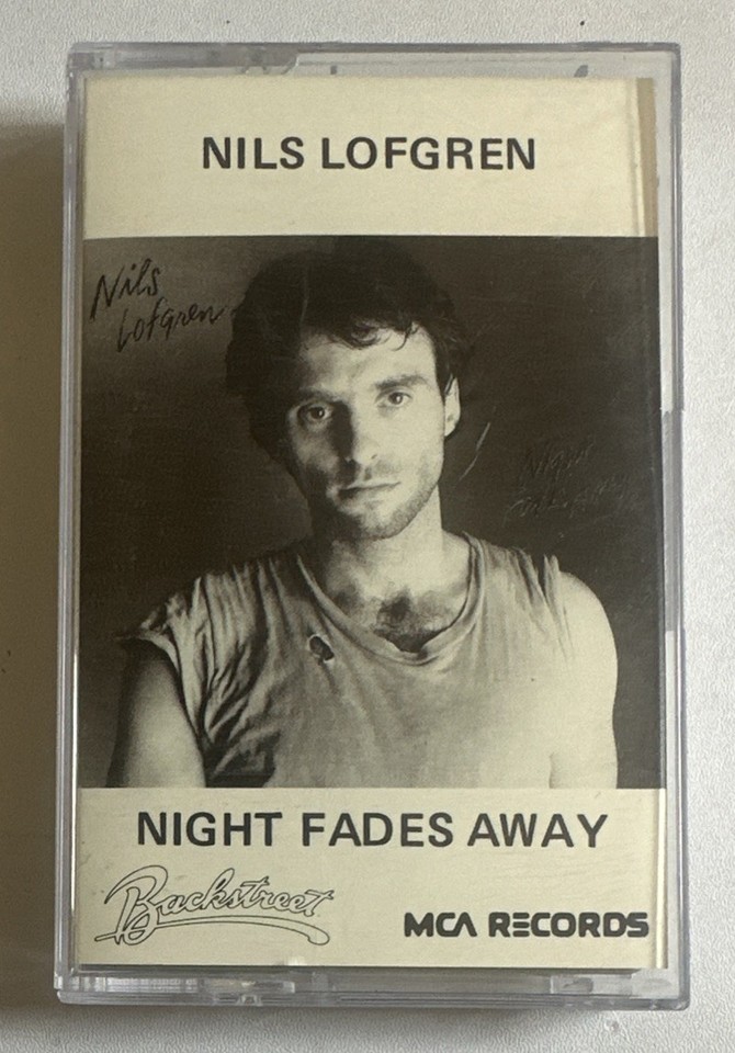 Nils Lofgren Night Fades Away Cassette Tape Album EX / EX Condition ...