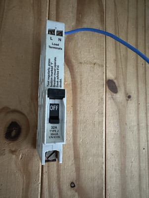 MK 32A 30MA LN6330 RCBO TYPE 2 1 POLE 240V | eBay UK