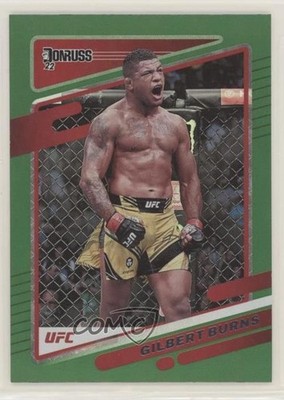 2022 Donruss UFC Green Flood Gilbert Burns #79 | eBay