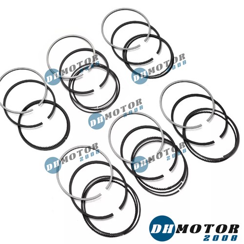 6pcs Piston Rings Set STD For BMW 325i 530i 730i X3 Z4 E46 E60 E65 3.0L ...