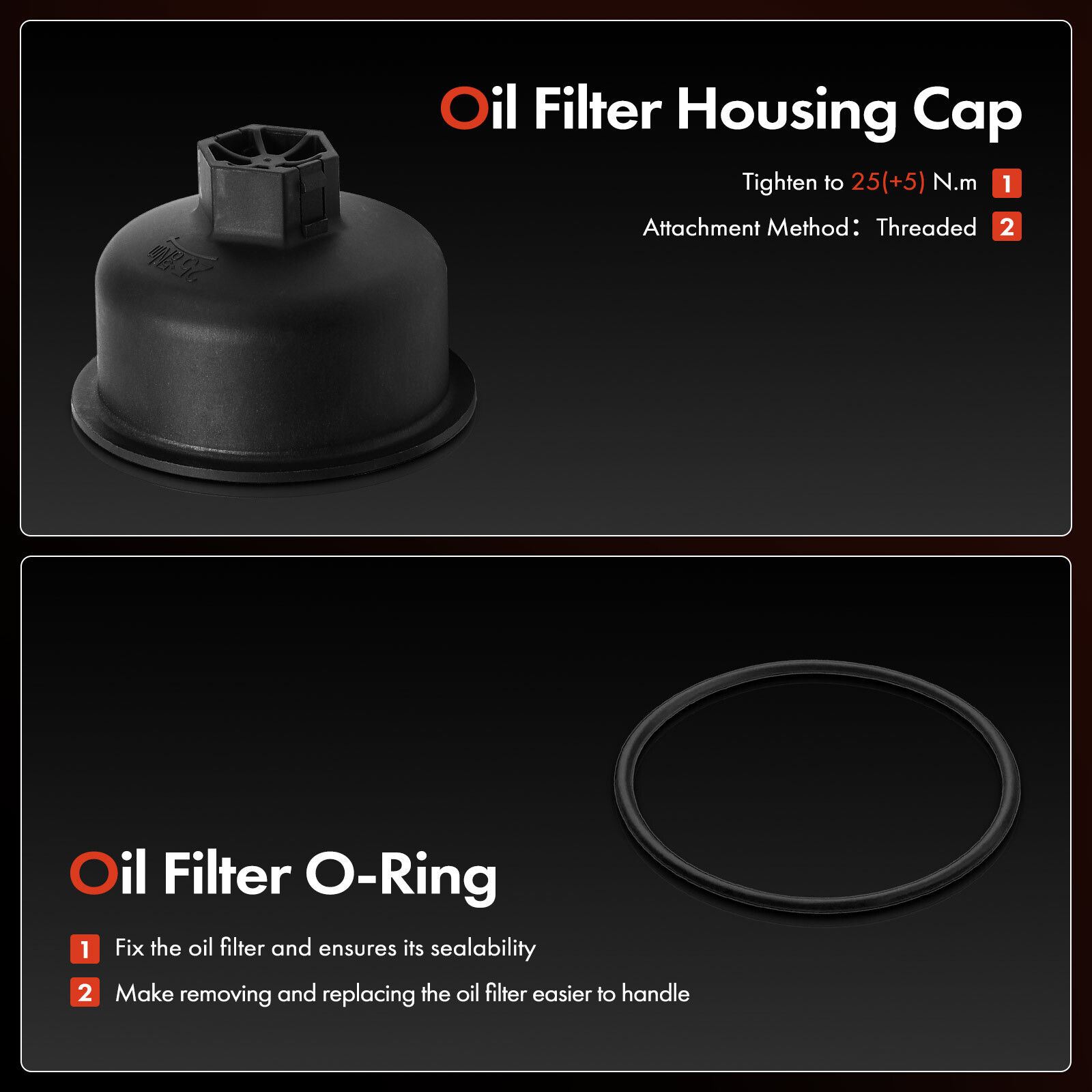 New Engine Oil Filter Housing for Mini Cooper 2007 2008 2009 L4 1.6L ...