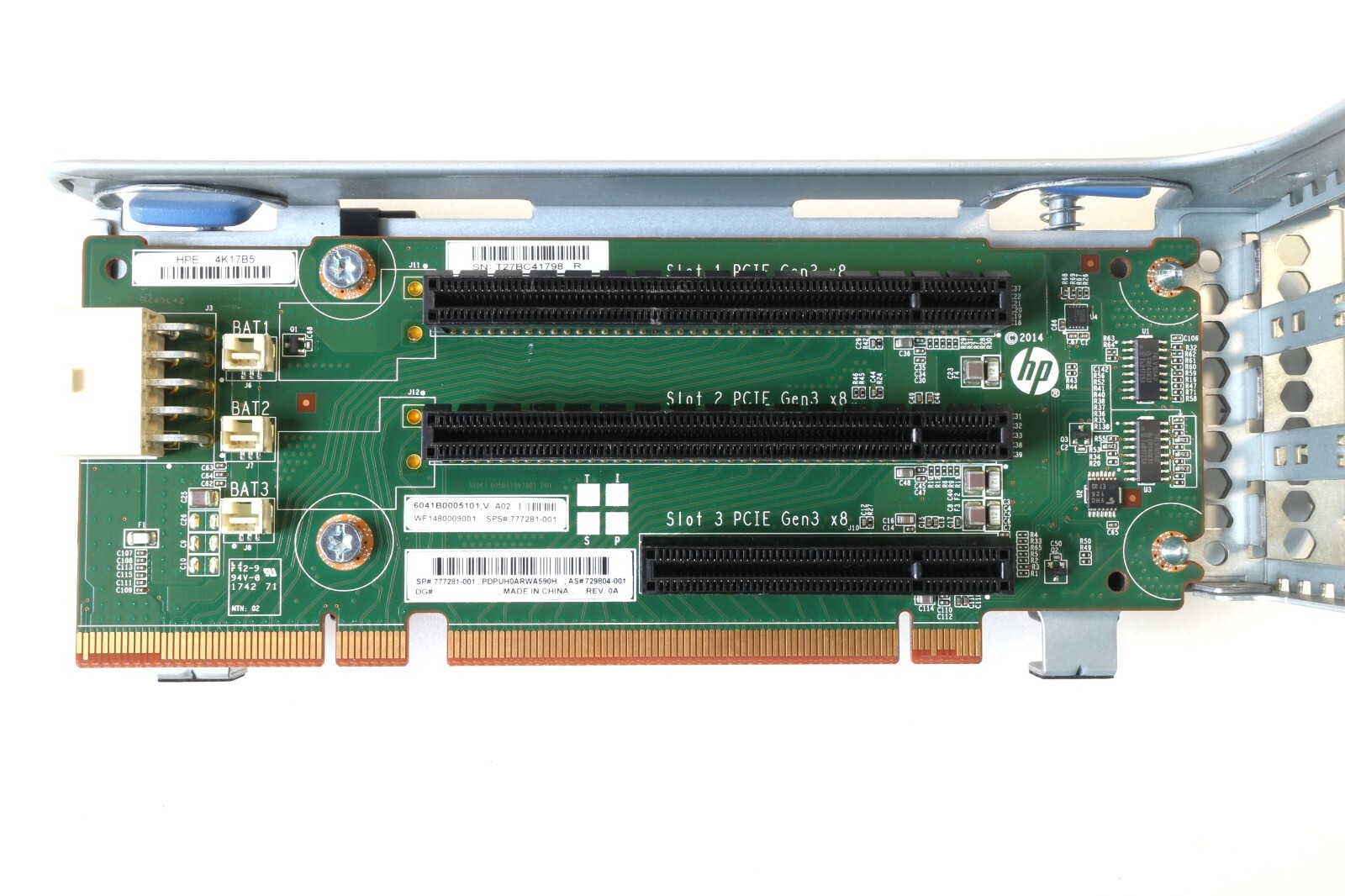 HP Riser Card Cage For ProLiant DL380 Gen9 Server PCI-E - 777281-001 ...