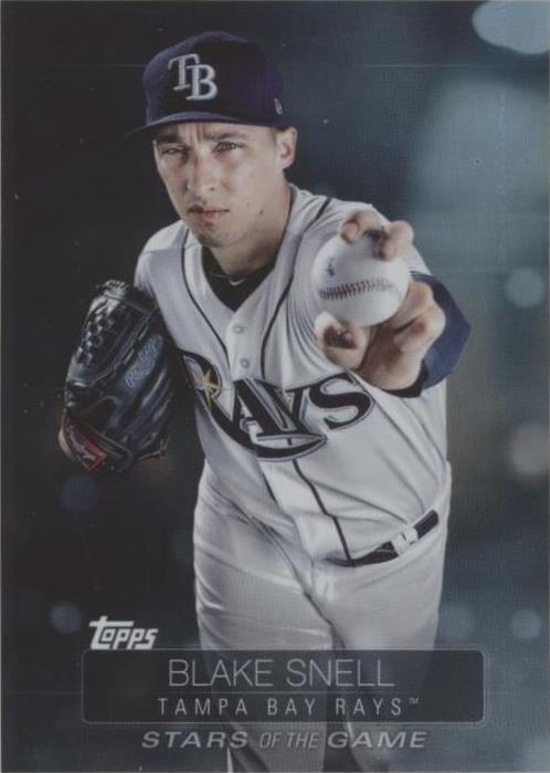 2019 Topps - Superstars of Baseball (Stars of the Game) Blake Snell # ...