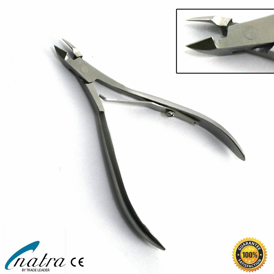 Nail Cuticle Nipper Clipper Cutter Stainless Steel Manicure 10 cm | eBay