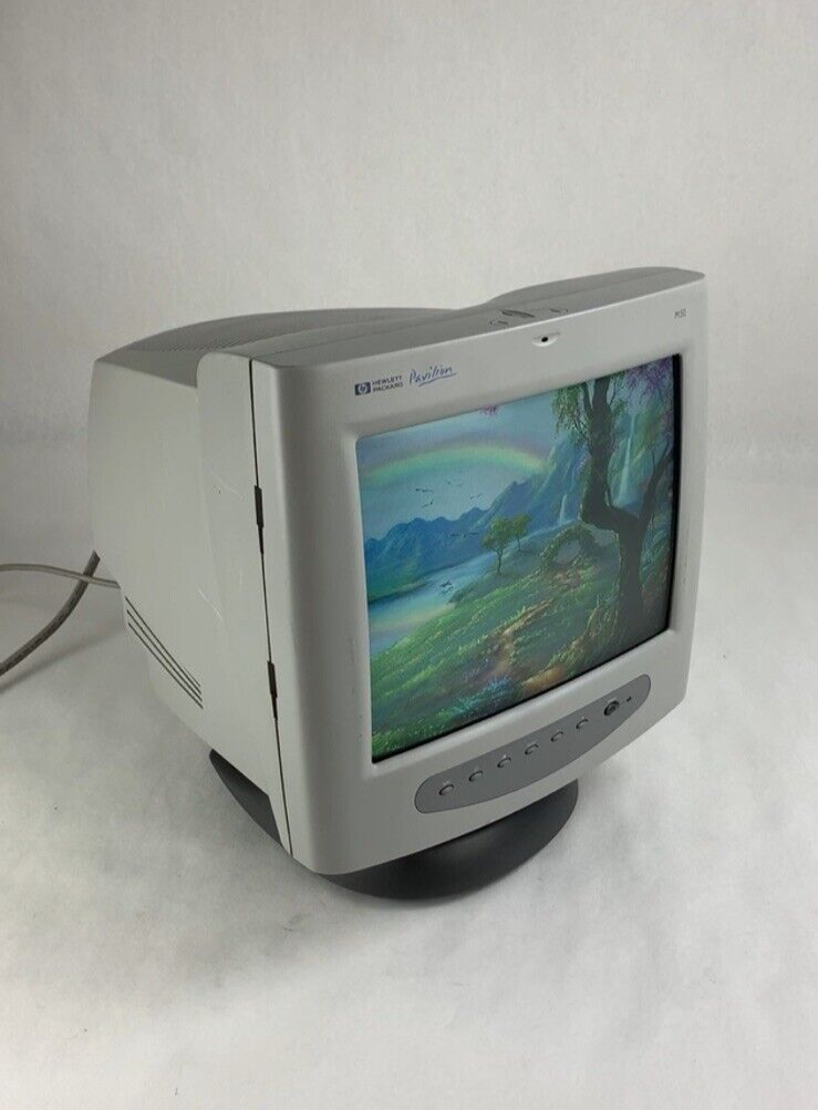 HP Pavilion M50 13.5" CRT VGA Computer Monitor D5258A Retro Gaming ...