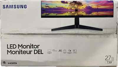 Samsung 27” T35F Full HD IPS Monitor - 75Hz, FreeSync, Frameless Design ...