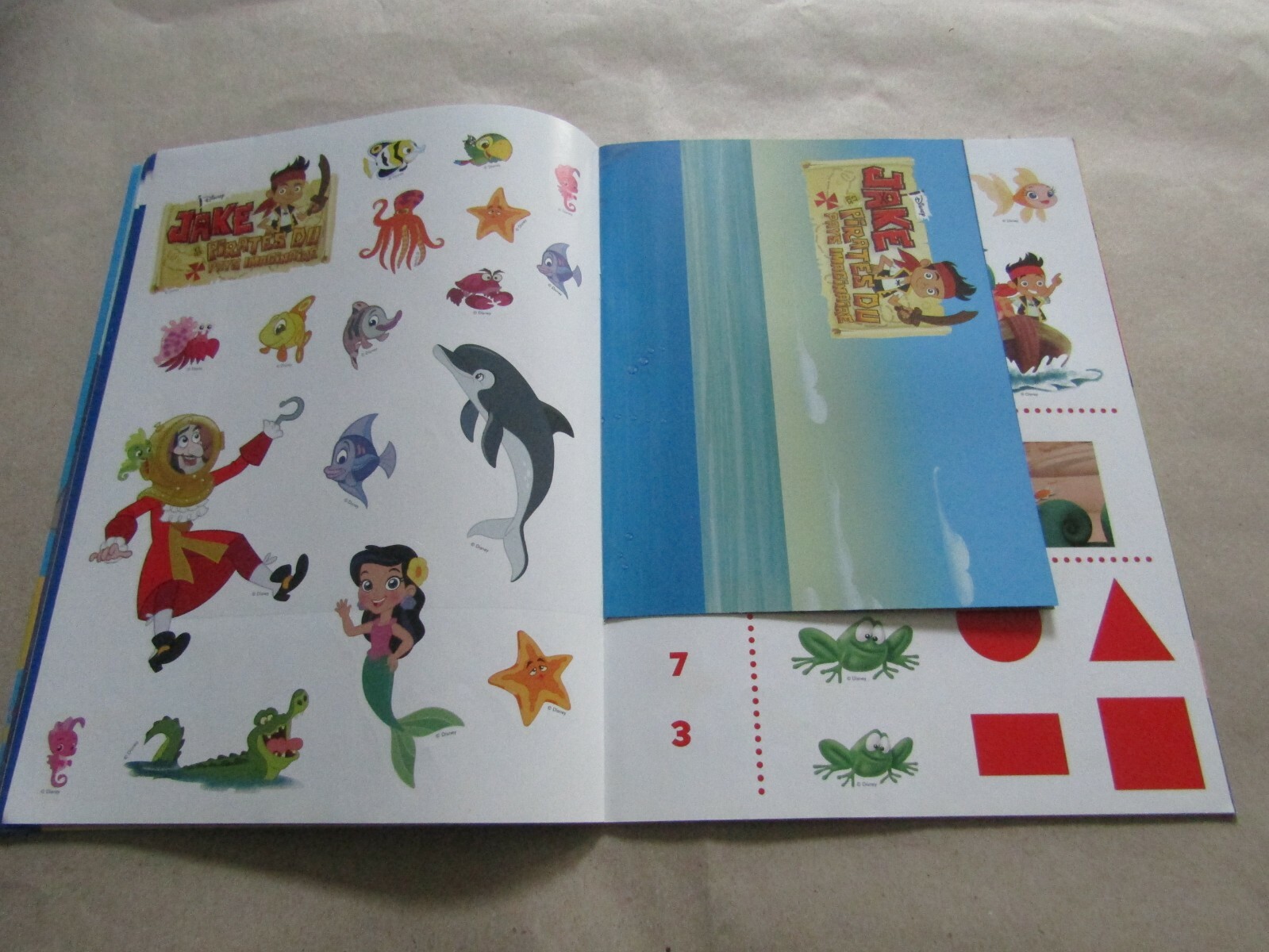 DISNEY JUNIOR MAG _ N°54 2014 _ l eau c est rigolo ! poster & autocollants | eBay