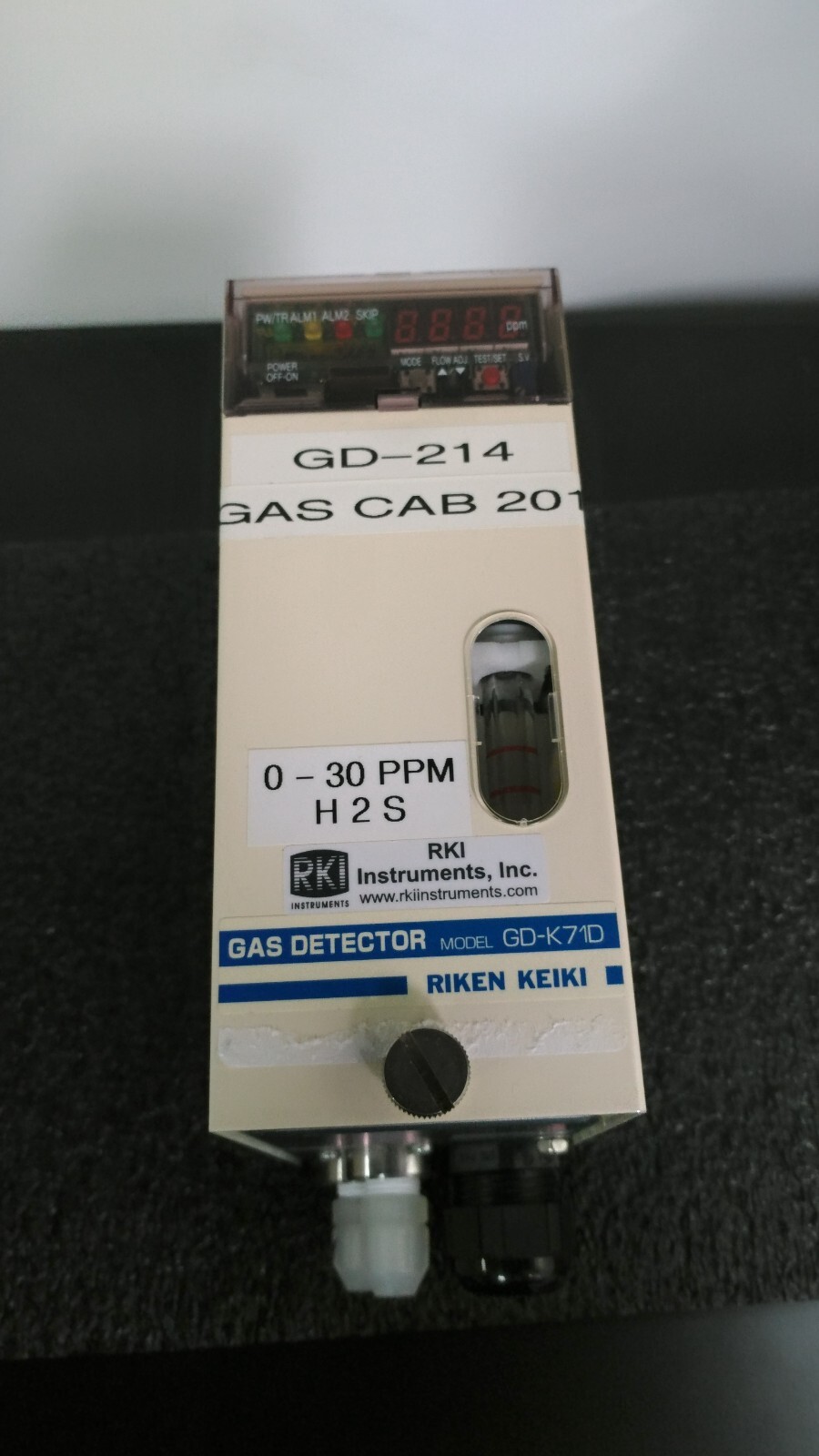 RKI Instruments Model GD-K71D Gas Detector Smart Sensor Transmitter ...
