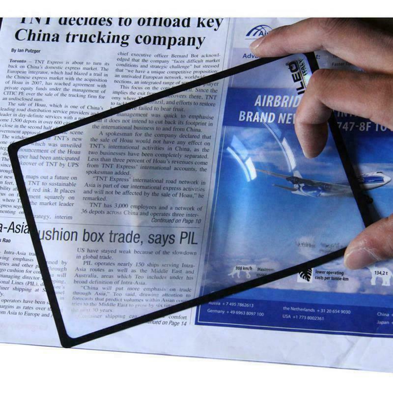 Book Page Magnifying Glass