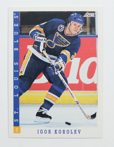 1993-94 Score Hockey Card #271 Igor Korolev | eBay