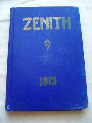 1915 CENTRAL HIGH SCHOOL YEARBOOK, DULUTH MINNESOTA ZENITH | eBay