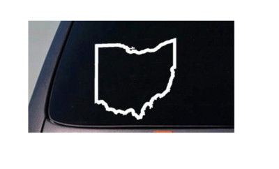 OHIO state 6" sticker decal car truck window college football ...