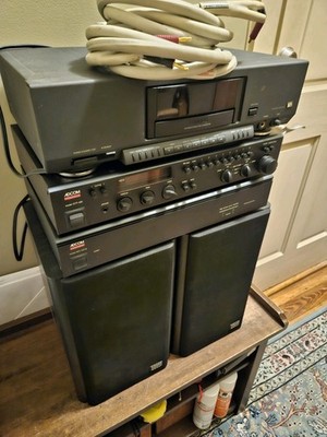 Adcom Vintage Hi-Fi System GTP-400, GFA 535 II, Philips CD 950 ...