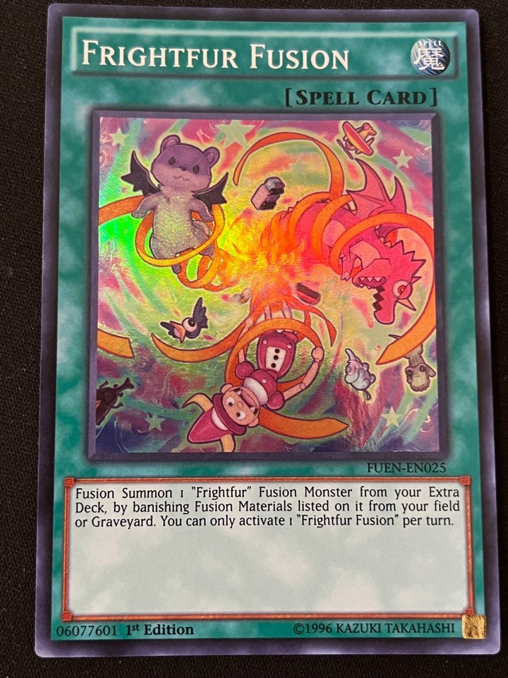 YUGIOH FRIGHTFUR DECK- FLUFFAL- BEAR- WINGS- FUSION- CAT- PATCHWORK ...