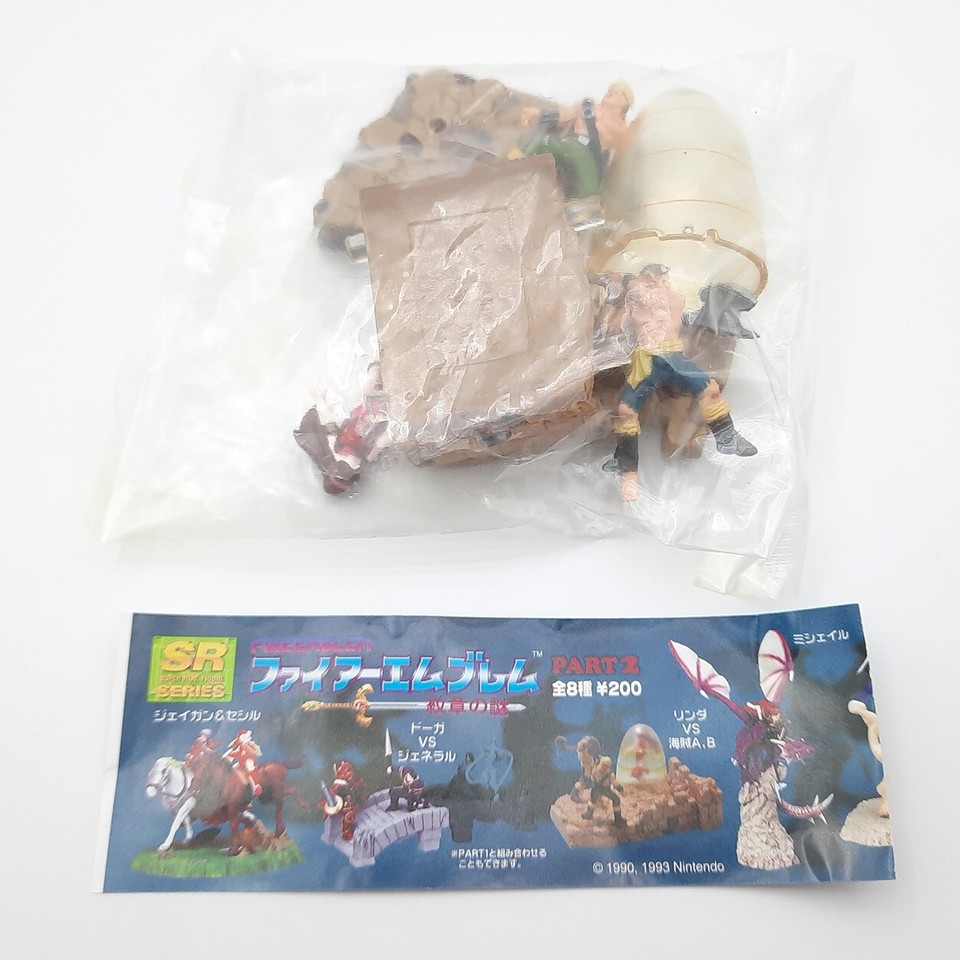 Fire Emblem Mystery of the Emblem Linde 1" gacha figure toy set diorama ...