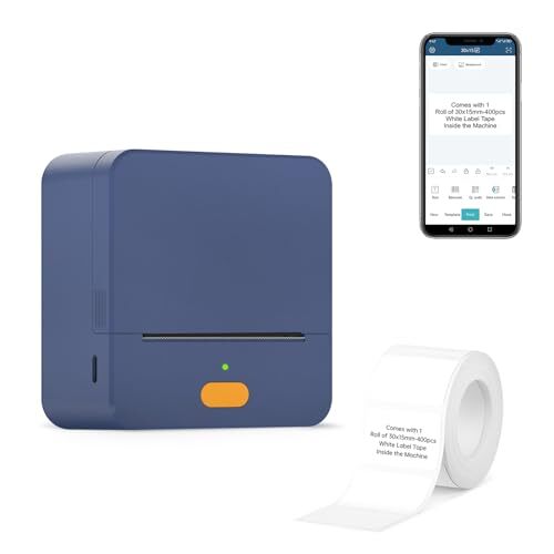 Label Maker Machine with Tape P1 Portable Wireless Connection Label ...