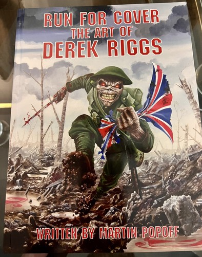 Run For Cover: The Art Of Derek Riggs- SIGNED Limited Edition With ...