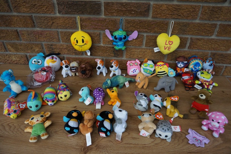 U Pick PLUSH McDonalds HAPPY MEAL Mini Stuffed Animal Ty Teenie Beanie ...