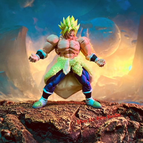 1/10 Custom Green Wired Skirt For 9'' SHF Broly Action Figure（No Figure ...