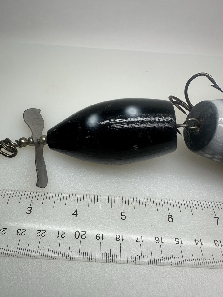 Musky Buster Wave Walker Creeper - MASSIVE Wood Topwater-See Pics On ...