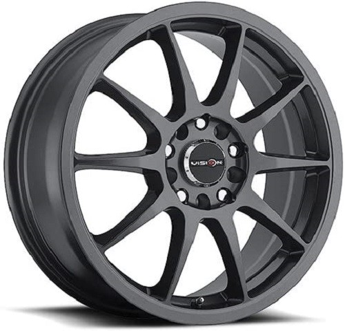 16x7 Vision 425 Bane Gunmetal Wheel 5x112/5x4.5 (48mm) 886821250363| eBay