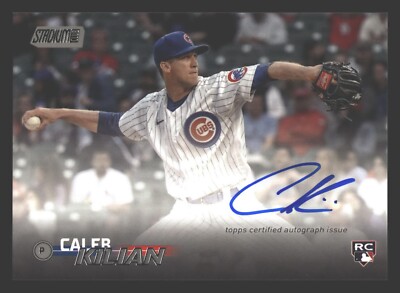 2023 Topps Stadium Club #SCRA-CK Caleb Kilian RC AUTO Chicago Cubs | eBay