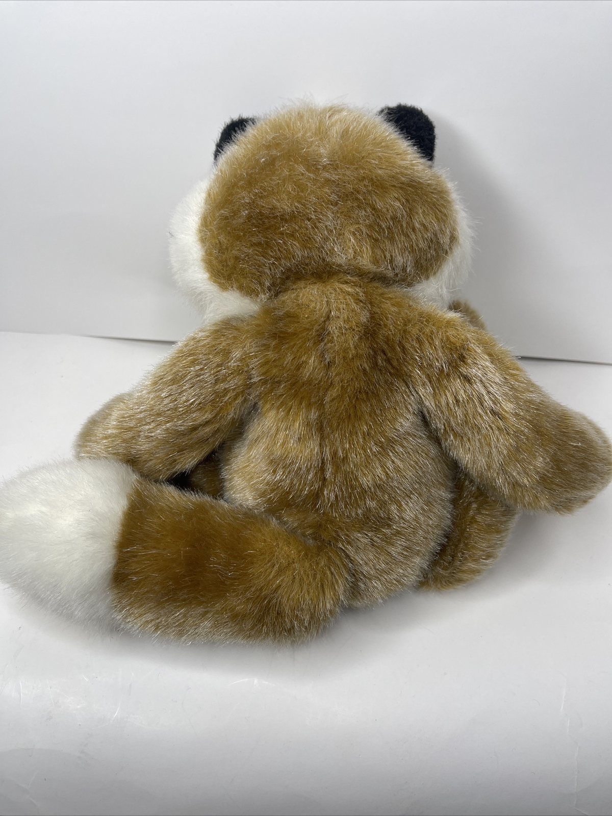 Vintage A&A Plush Red Fox Stuffed Animal Toy Brown & White Aurora Corp ...