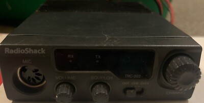 Radio Shack Model Number TRC-503 40 Channel CB Radio 21-1703 Mobile Car ...