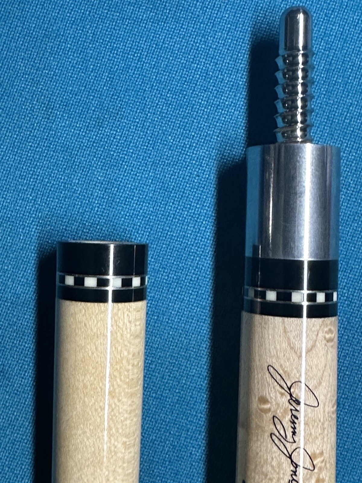 Lucasi LTD Pool Cue, Jeremy Jones Signature, Maple Shaft, Radial Joint ...