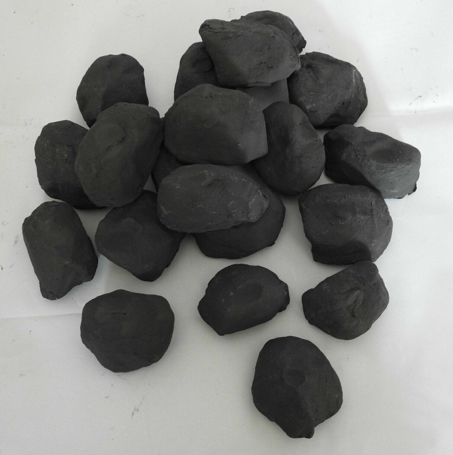 Gas Fire Ceramic Replacement Coals Random Cast High Thermal Living ...