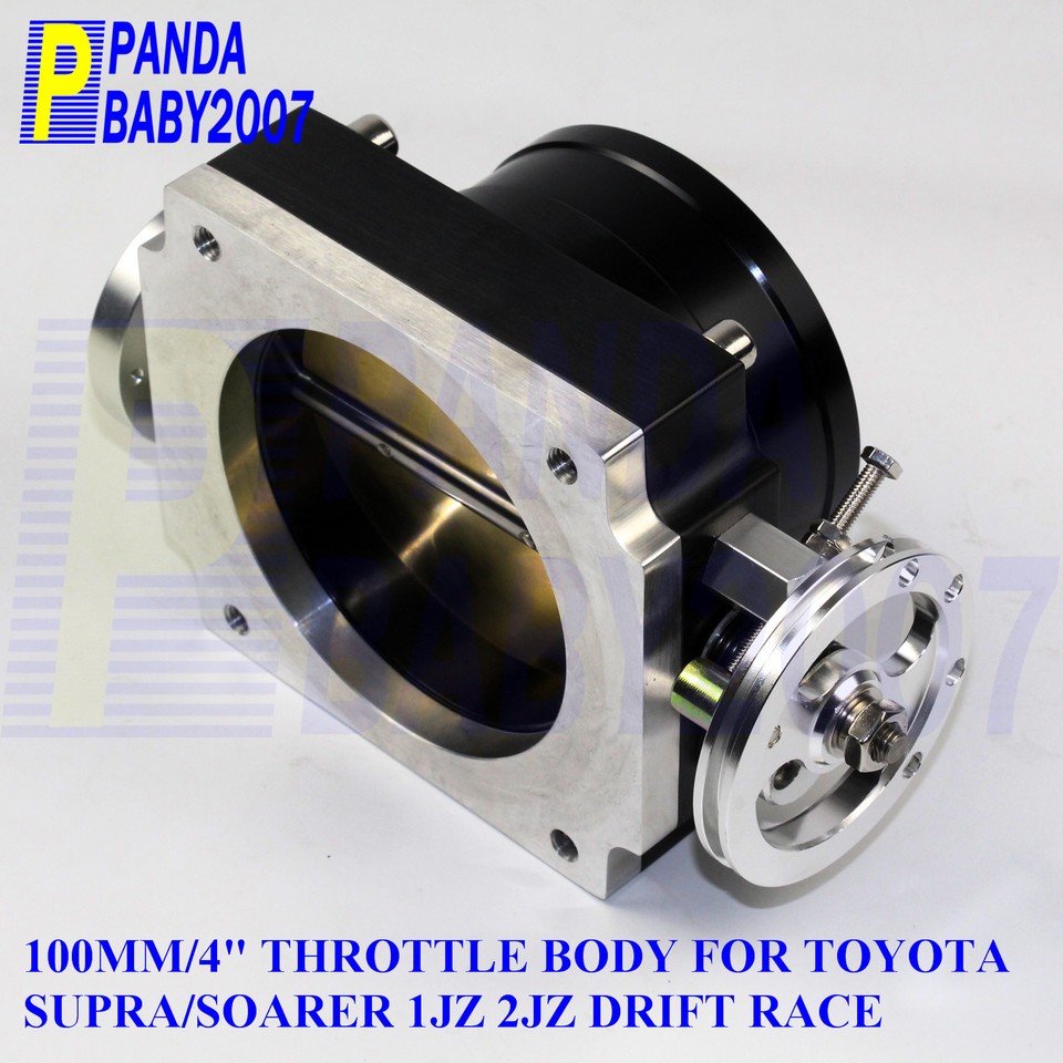 4" 100MM HIGH FLOW THROTTLE BODY FOF TOYOTA SUPRA SOARER 1JZ 2JZ DRIFT ...