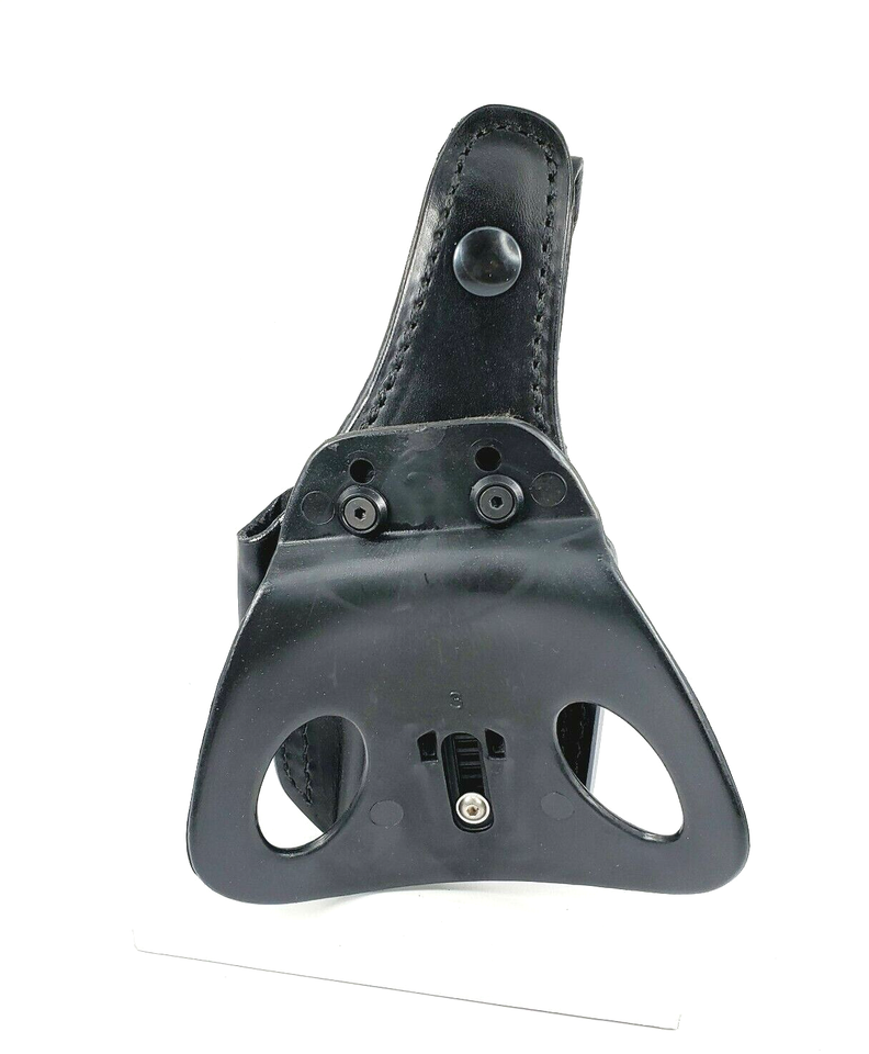 BLACKHAWK! Left Leather Paddle Holster for Walther P99 AS 9MM black ...