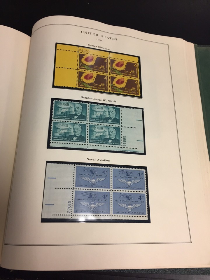 SCOTT'S Plate Block Album. Volume I, 1901 -1944, 340 Plate Blocks. | eBay