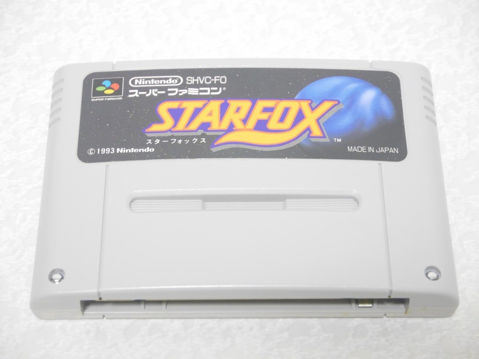 Nintendo SFC SNEC "4 games" Super Metroid/F-ZERO/BAT MAN/STAR FOX Free ...