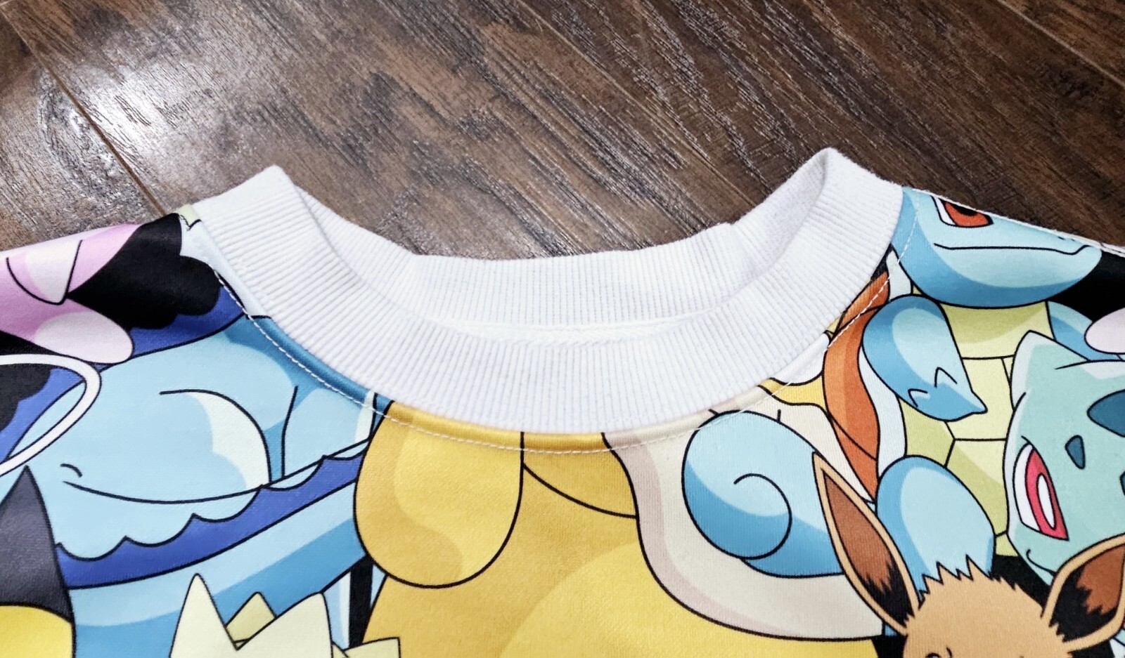 Official Pokemon All Over Print Characters Pull Over … - Gem