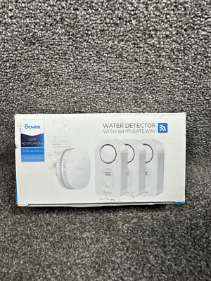 Govee Water Detector with Wi-Fi Smart Gateway H5054+H5040 Open Box | eBay