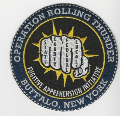 USMS US Marshal FBI ATF OP Rolling Thunder Police Sheriff State NY GMAN | eBay