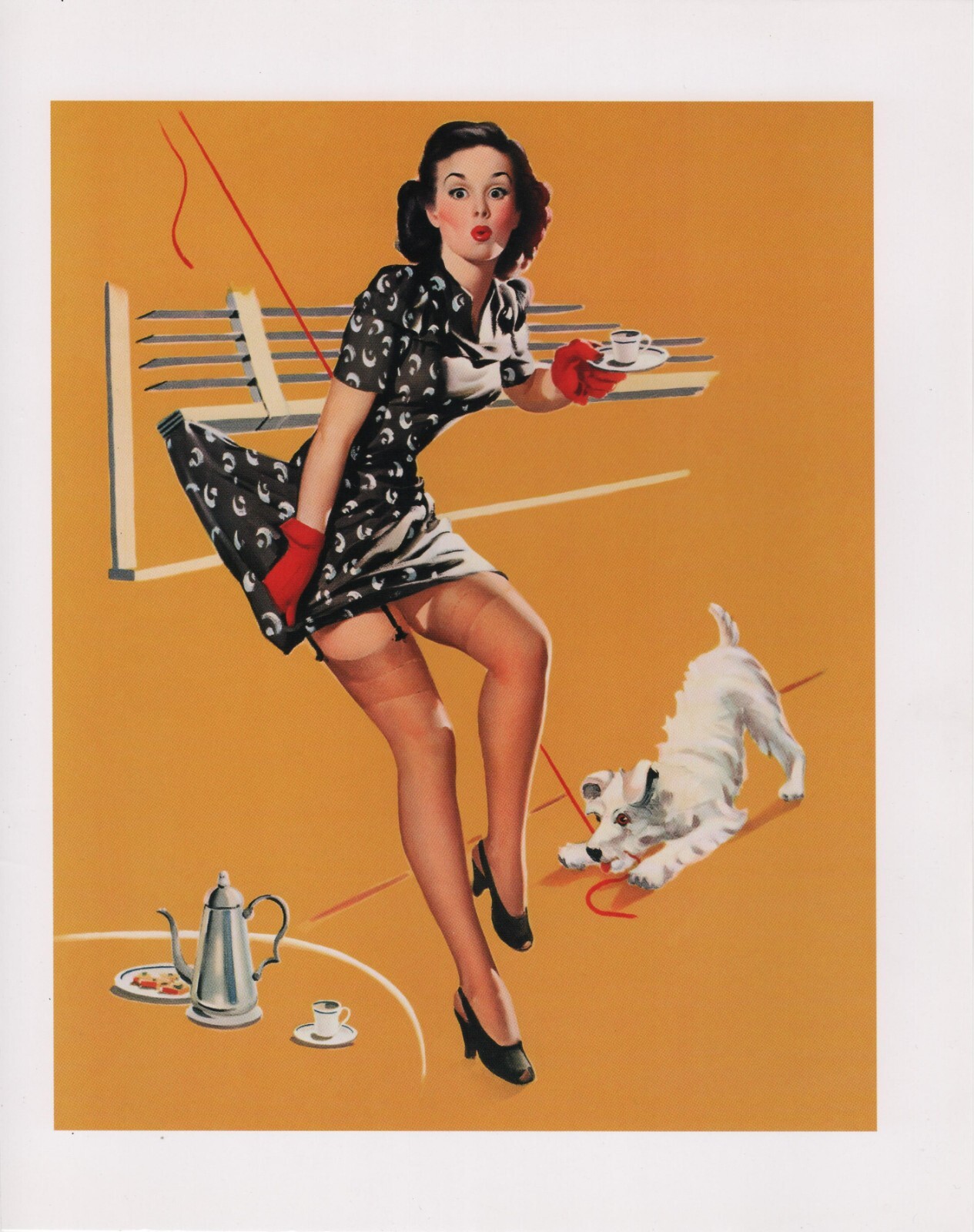 ARTIST / ELVGREN PRINT / BLIND DATE / 1943 / 10" X 12" | eBay