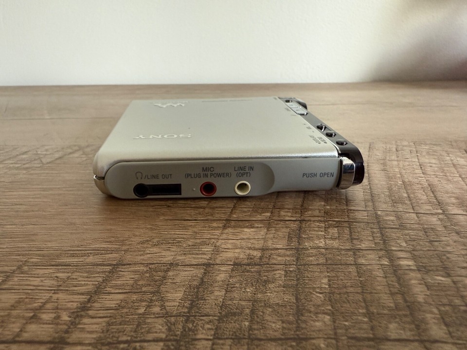 RARE - Sony MZ-RH1 Hi-MD Minidisc Recorder Player – Screen WORKS! | eBay