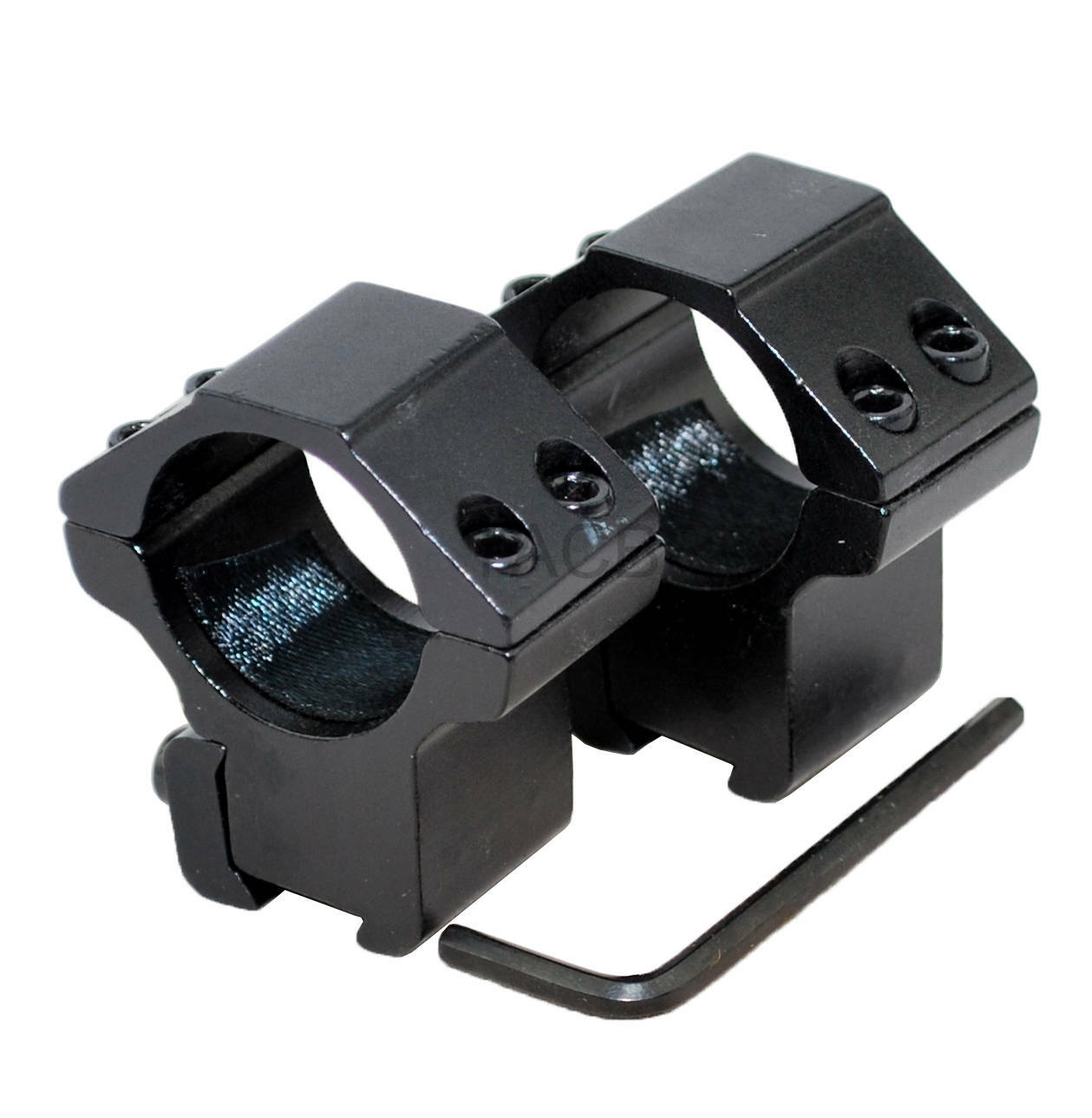 1 Pair 1 inch(25mm) Scope Rings for 3/8inch(11mm) Dovetail - Low ...