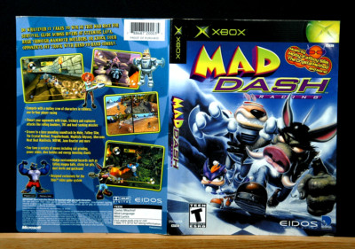 MAD DASH RACING Cover Only(Microsoft XBOX) NO GAME Authentic | eBay