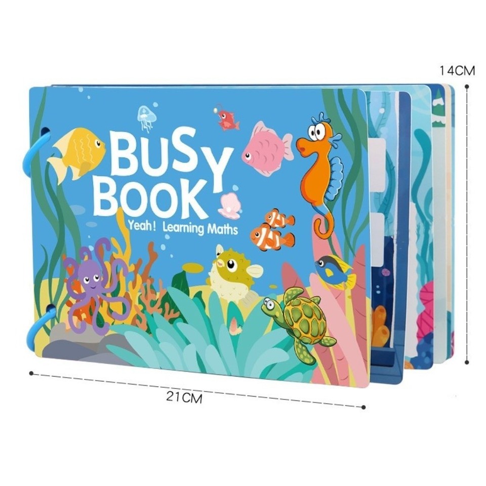Puzzle Game Montessori Baby Busy Book Enlightenment | eBay Australia