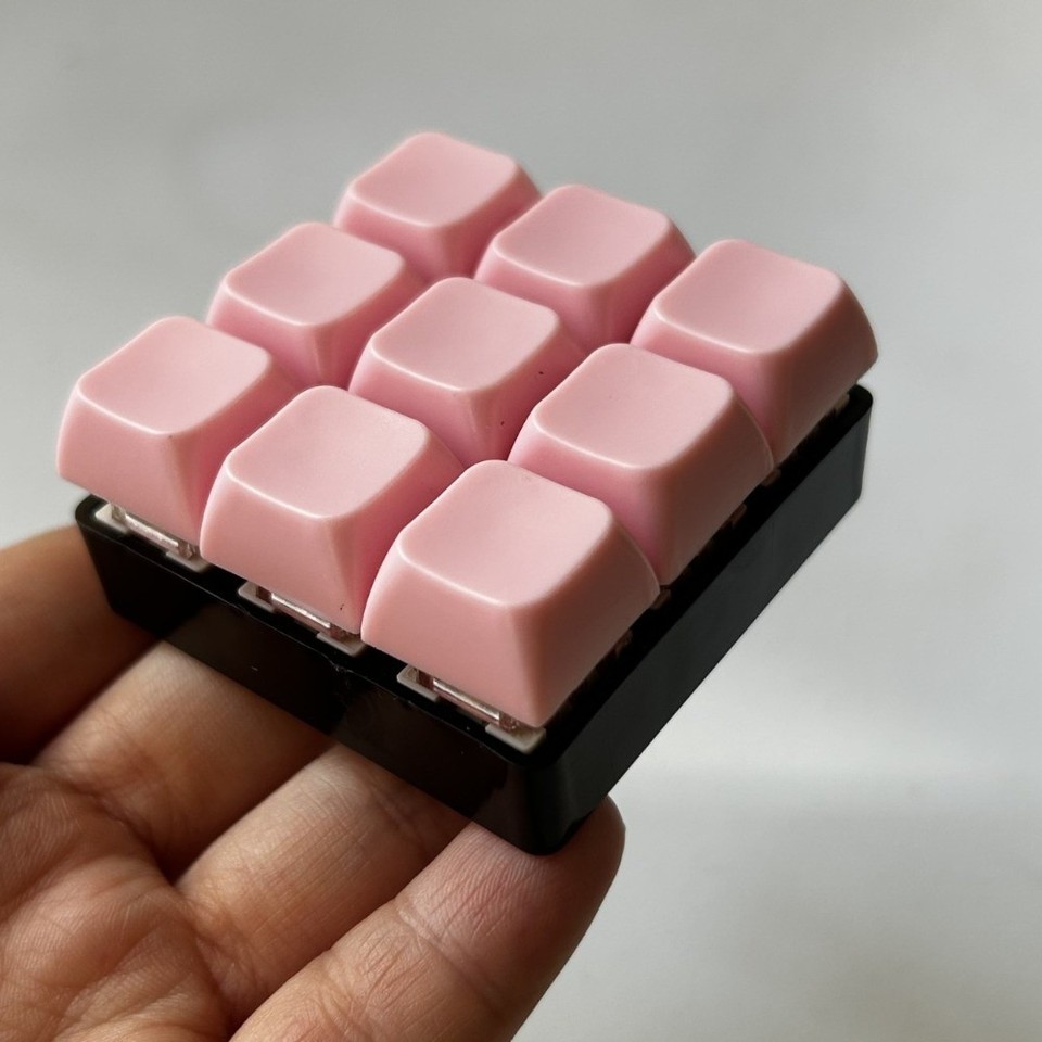 Keycap Fidget Keychain Keys Button Pinch Toy New Finger Keyboard Cap ...
