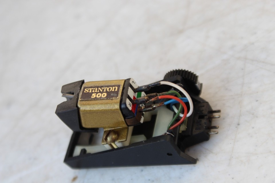 STANTON 500 Cartridge w/D5100E Elliptical Needle Stylus Off Dual READ ...