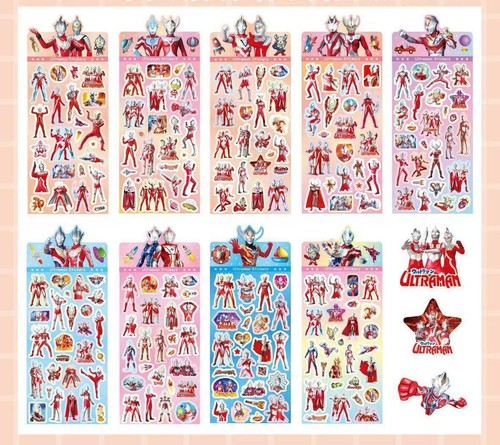 Ultraman Sticker Sheet – 3 Pack Bundle (Random Pick, 18 Styles) | SKU ...